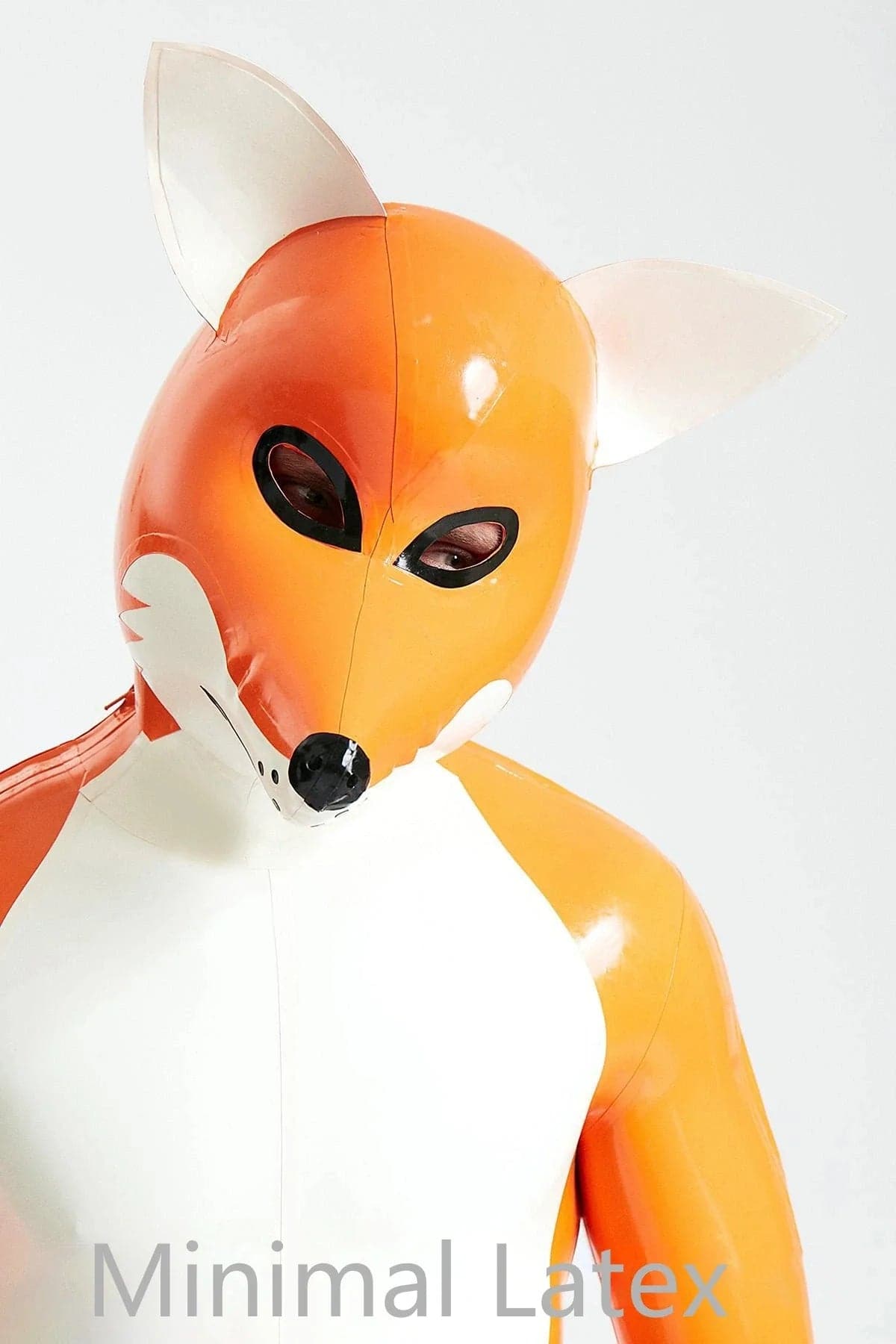 Male Fox Trotter Shoulder-Zipper Catsuit With Inflatable Tail | Minimal ...