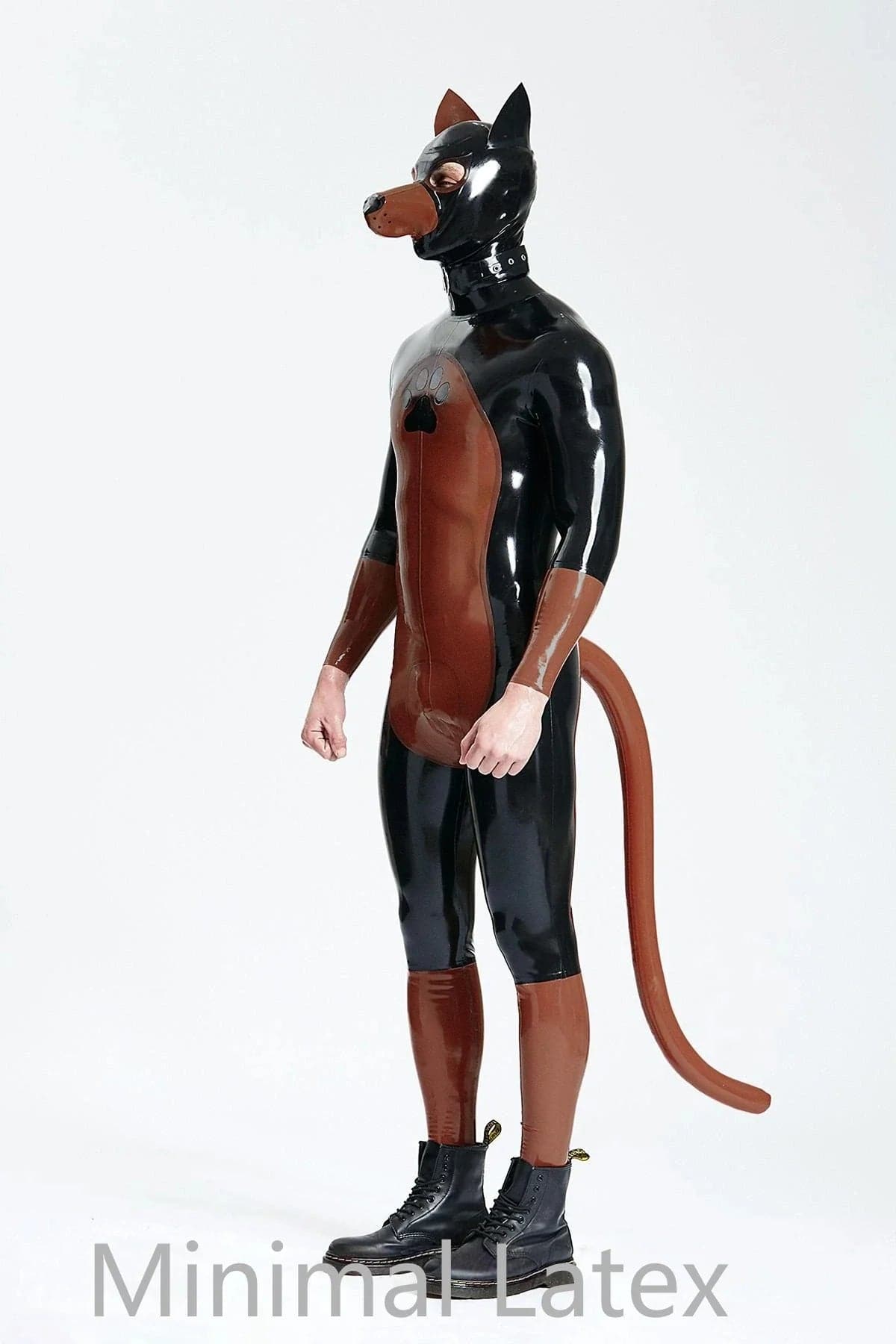 Male Irish Wolfhound Suit | Minimal Latex